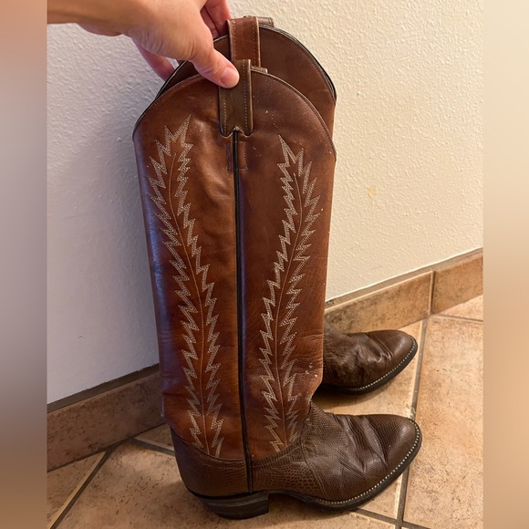 Larry Mahan | Shoes | Vintage Cowboy Boots Larry Mahans Texas Boot ...